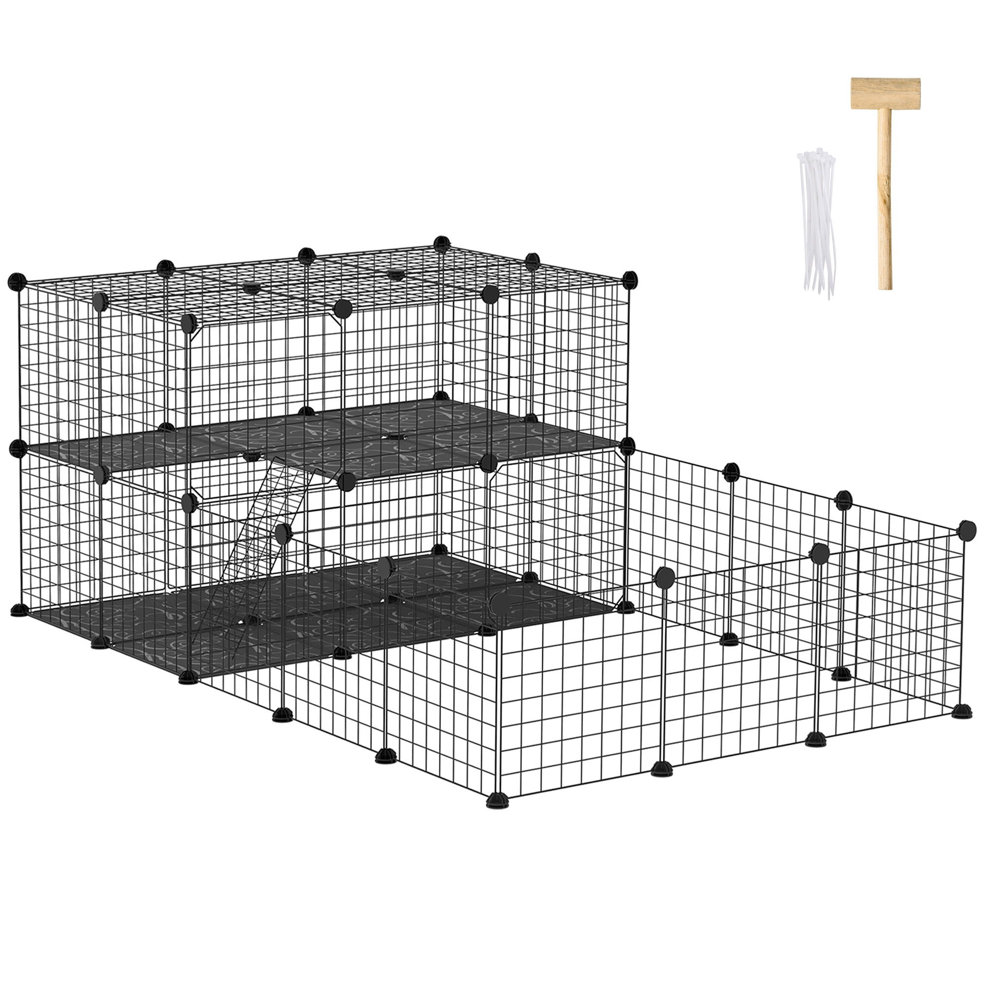 Archie & Oscar Ryley Guinea Pig Run with Ram | Wayfair.co.uk