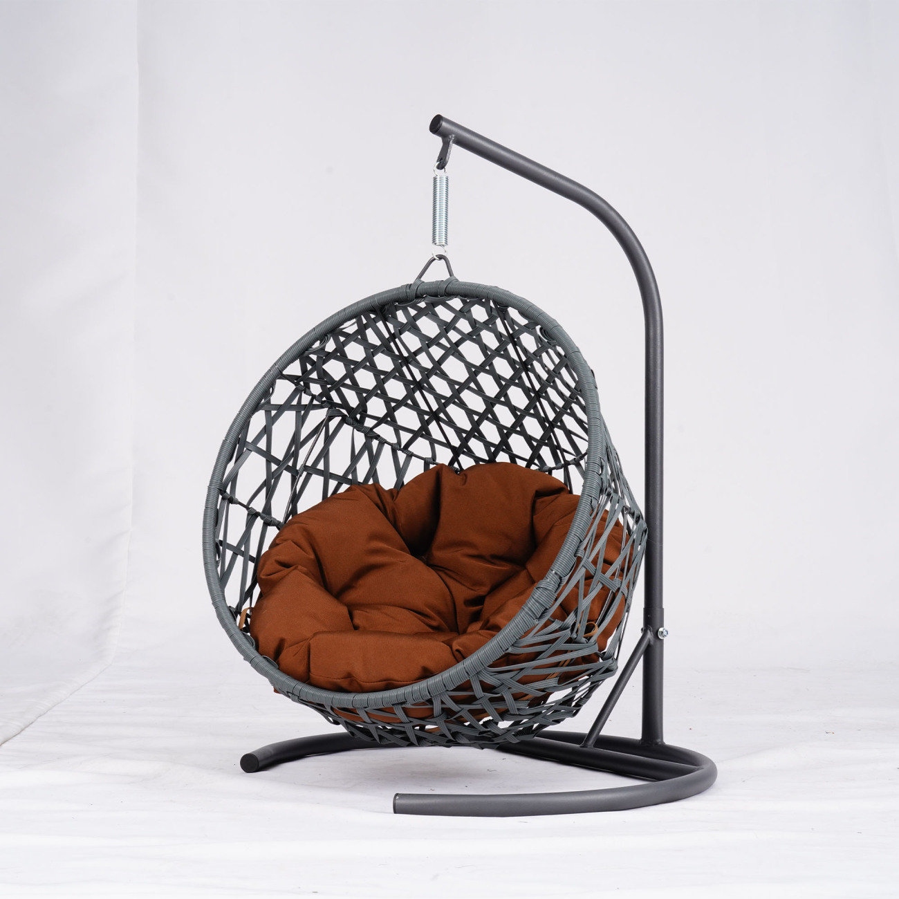 Dakota Fields Cat Swing Bed With Stand & Cushion, Cat Egg Chair With ...