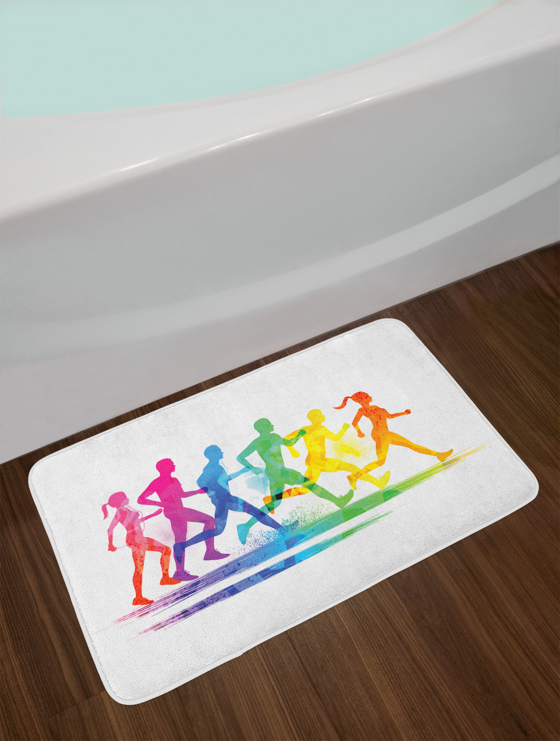 East Urban Home Group of Men and Women Athletes Trying To Stay Fit ...