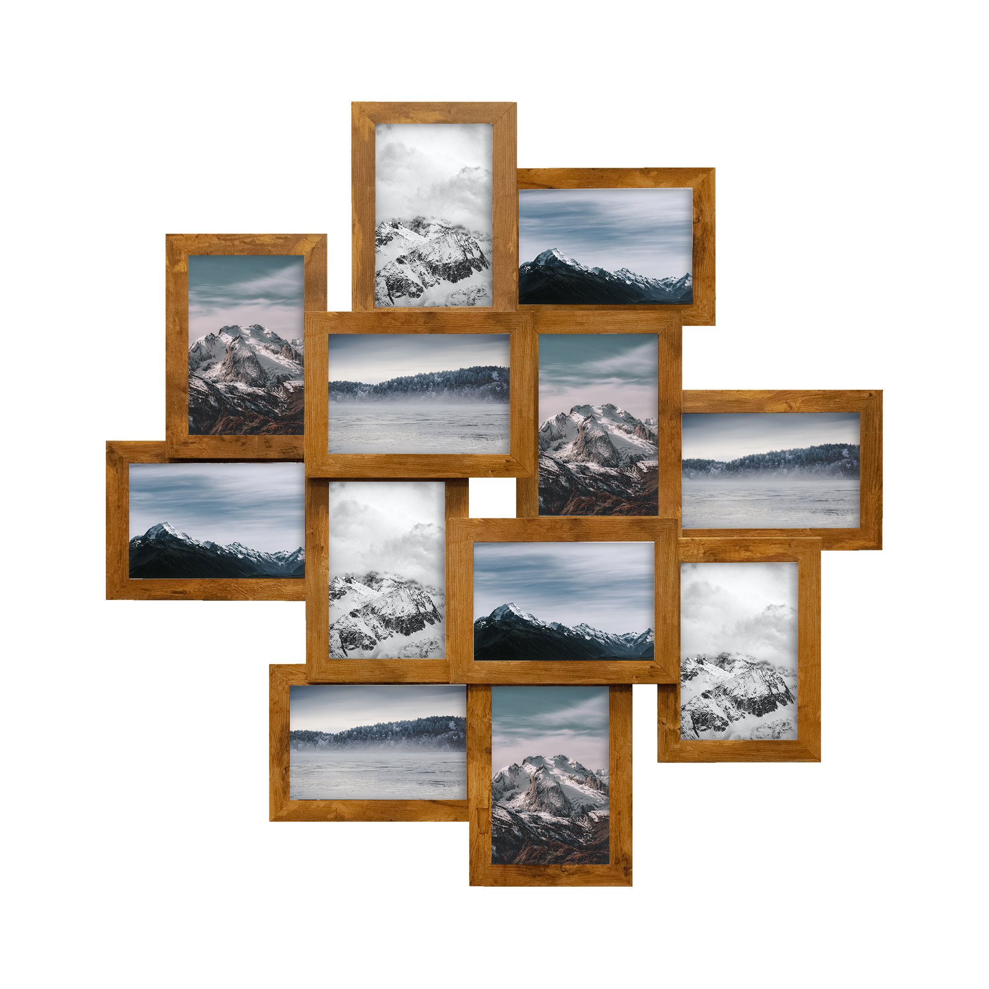 Winston Porter Germain Gallery Collage Wall Hanging 12 Opening Photo ...