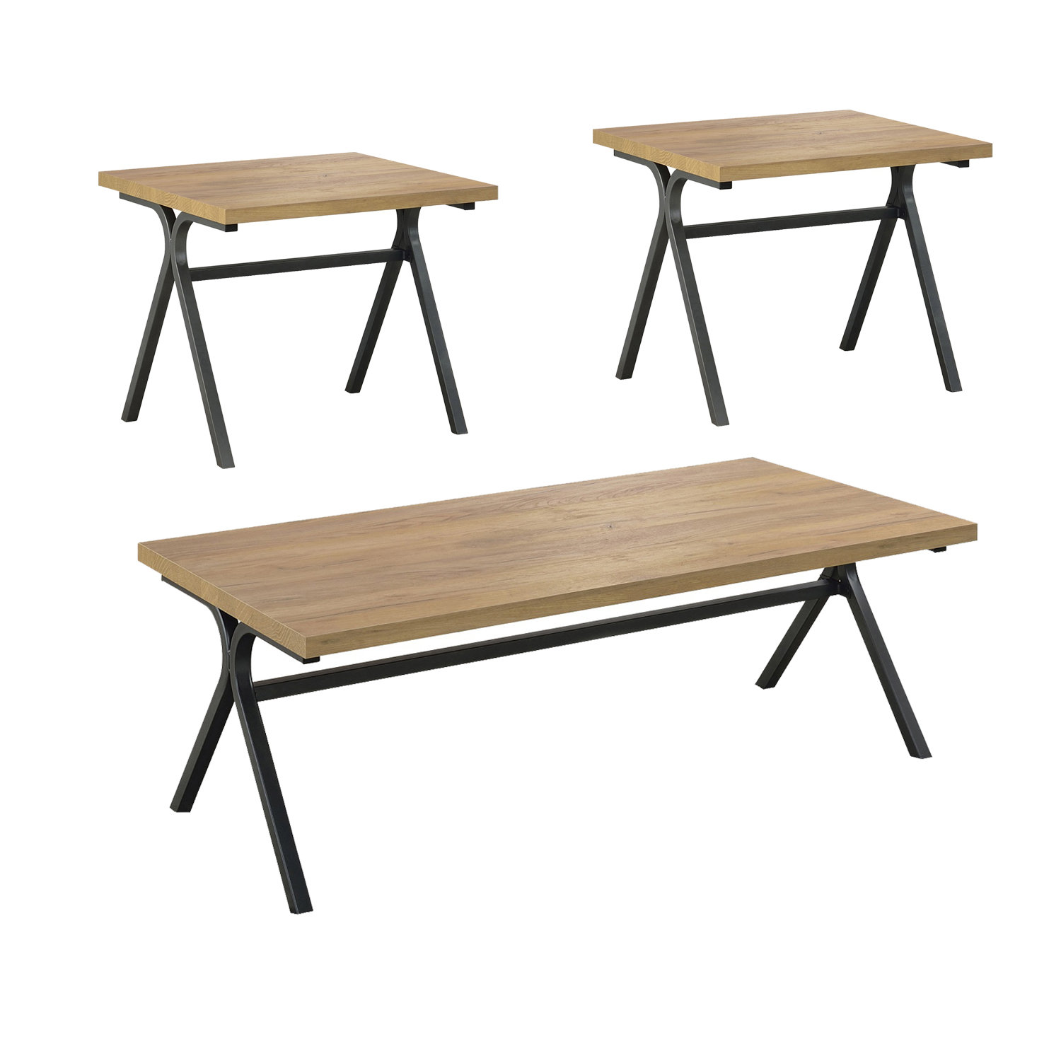 17 Stories 3 Piece Coffee Table Set | Wayfair