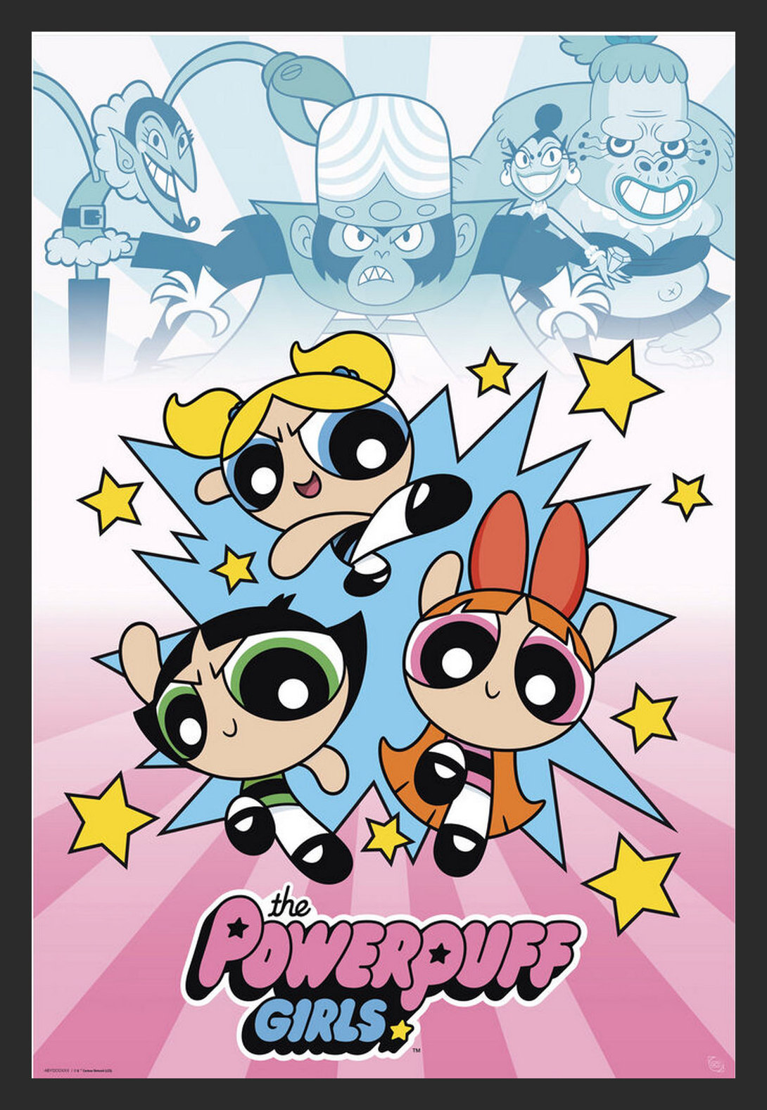 Buy Art For Less " Powerpuff Girls - Girls Vs Villans " on Paper | Wayfair