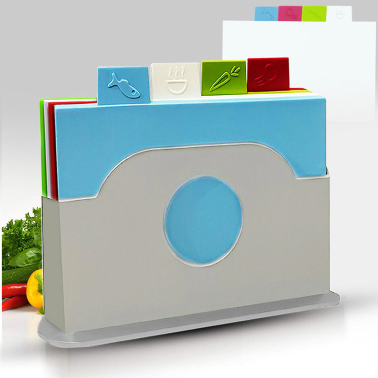 Ebern Designs 4 Piece Plastic Chopping Board Set | Wayfair.co.uk
