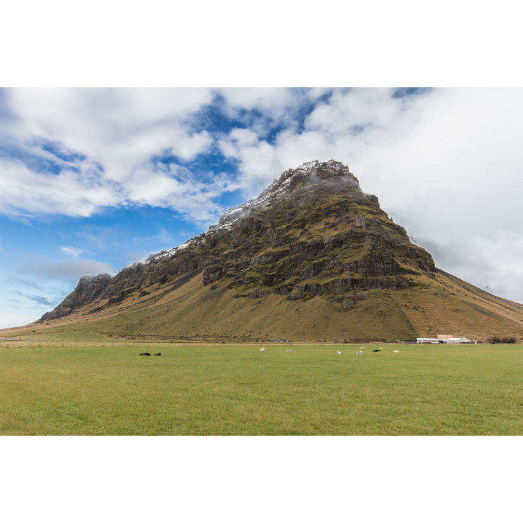 Alpen Home Jackie Mountain In Iceland by Bmmonday - Wrapped Canvas ...