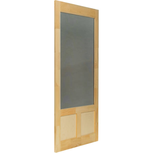 KIBY 31.75'' x 80'' Flush Aluminum Screen Doors & Reviews | Wayfair