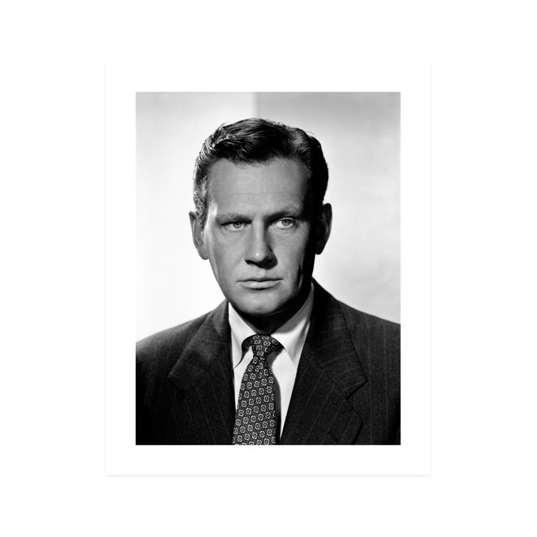 Globe Photos Entertainment " Close-up Of Wendell Corey " on Paper ...
