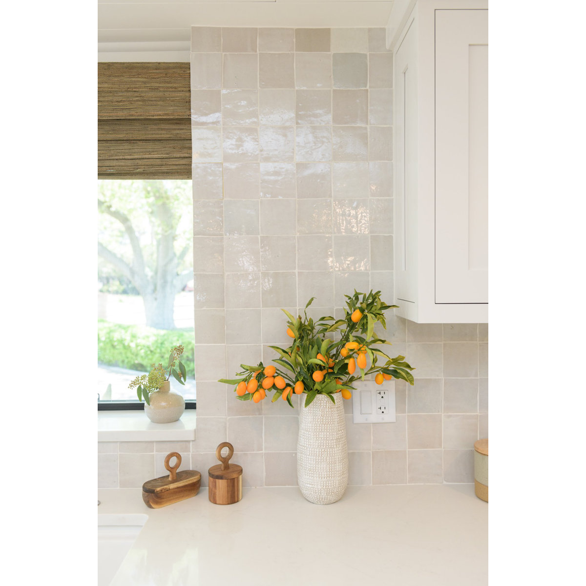 Moroccan Mosaic Zelig 4" x 4" Moroccan Wall & Floor Tile "& Reviews ...