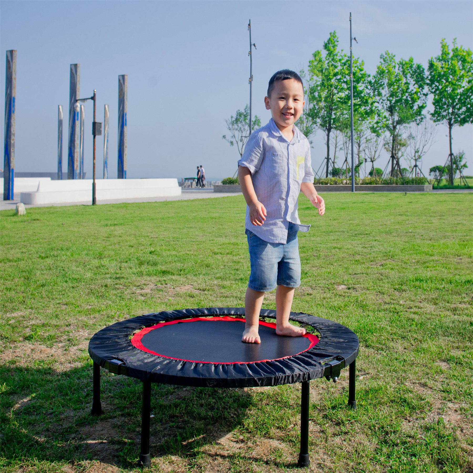 Kozart Maximum Load Bearing 300 Portable - Folding Trampoline | Wayfair