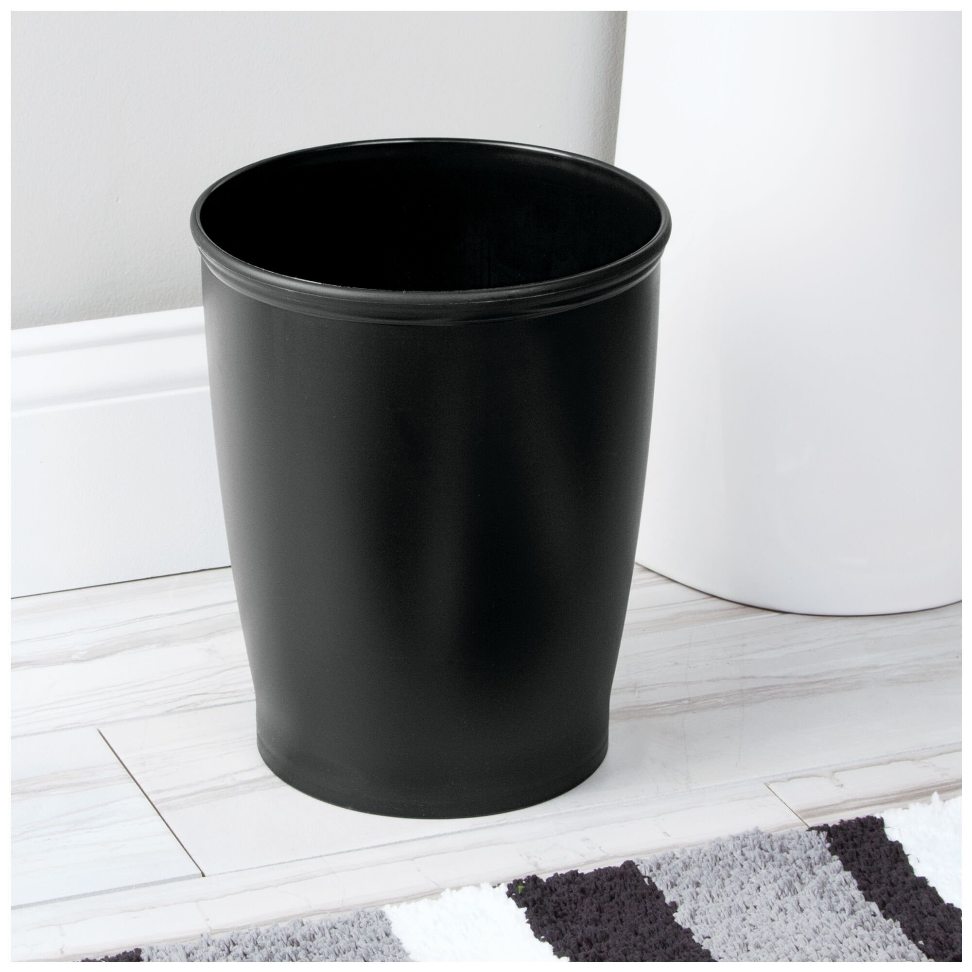 iDesign Kent Plastic Wastebasket Trash Can, 8.25" x 10" & Reviews | Wayfair