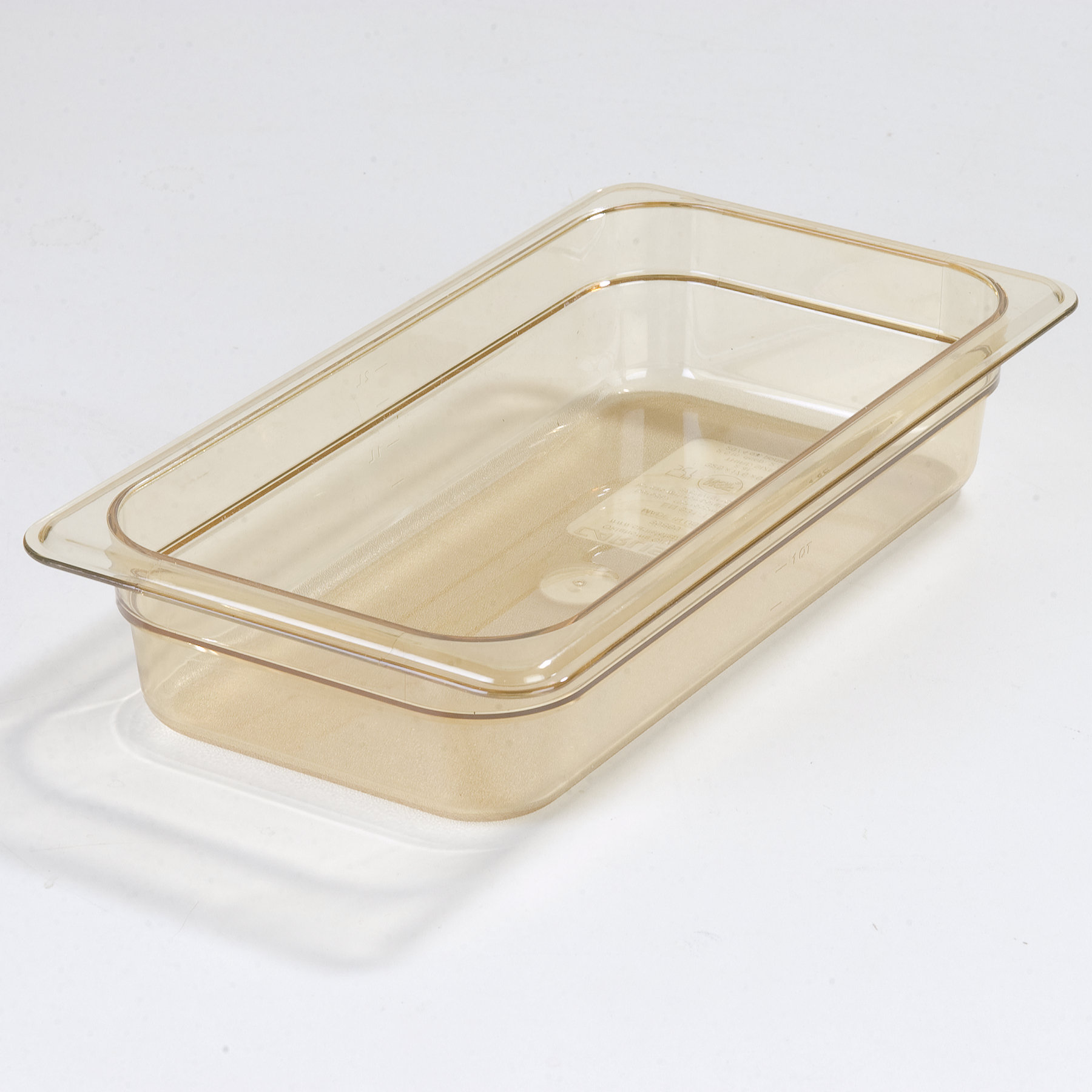 Carlisle Food Service Products 2.4 qt. Rectangle Glass Food Storage ...