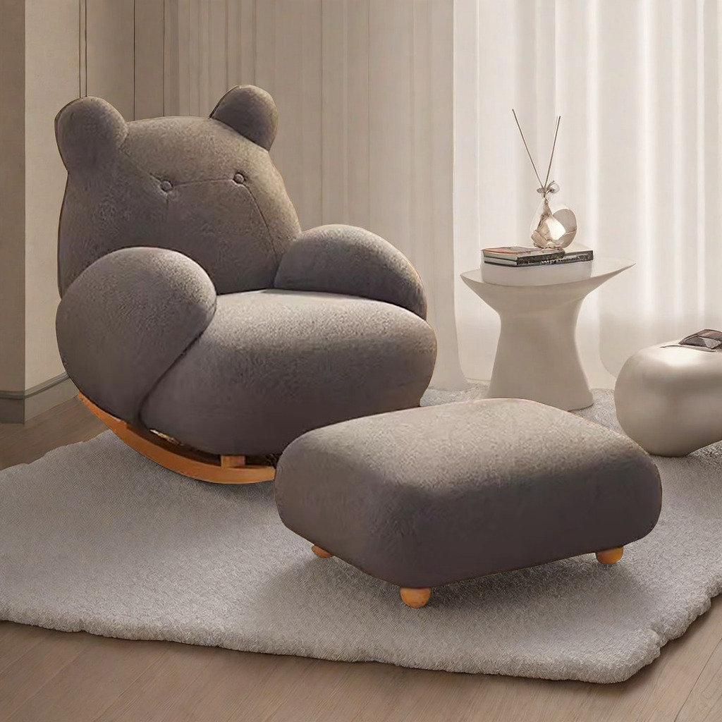 Comfort Zone Furniture.e Single Casual Rocking Chair Lazy Sofa Recliner ...