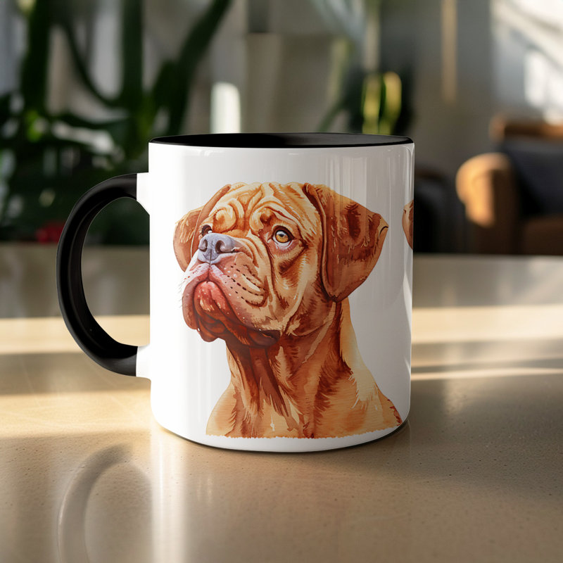 East Urban Home Watercolor Corgi Splash Art 11oz Coffee Mug | Wayfair.co.uk