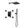 ACME Furniture Thermostatic Complete Shower System with Rough in-Valve ...