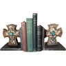 MEBROT Wing Cross Bookend Set - Inspirational Words - Peace, Love, Hope ...