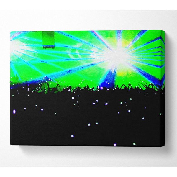 Latitude Run Green Rave - Wrapped Canvas Art Prints | Wayfair.co.uk
