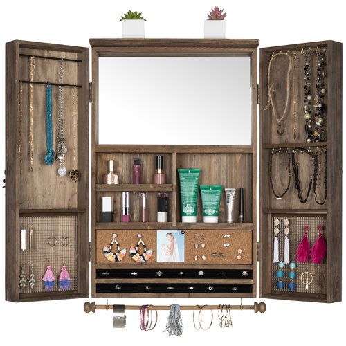 Wayfair | Wall Mounted Jewelry Organizers You'll Love in 2023