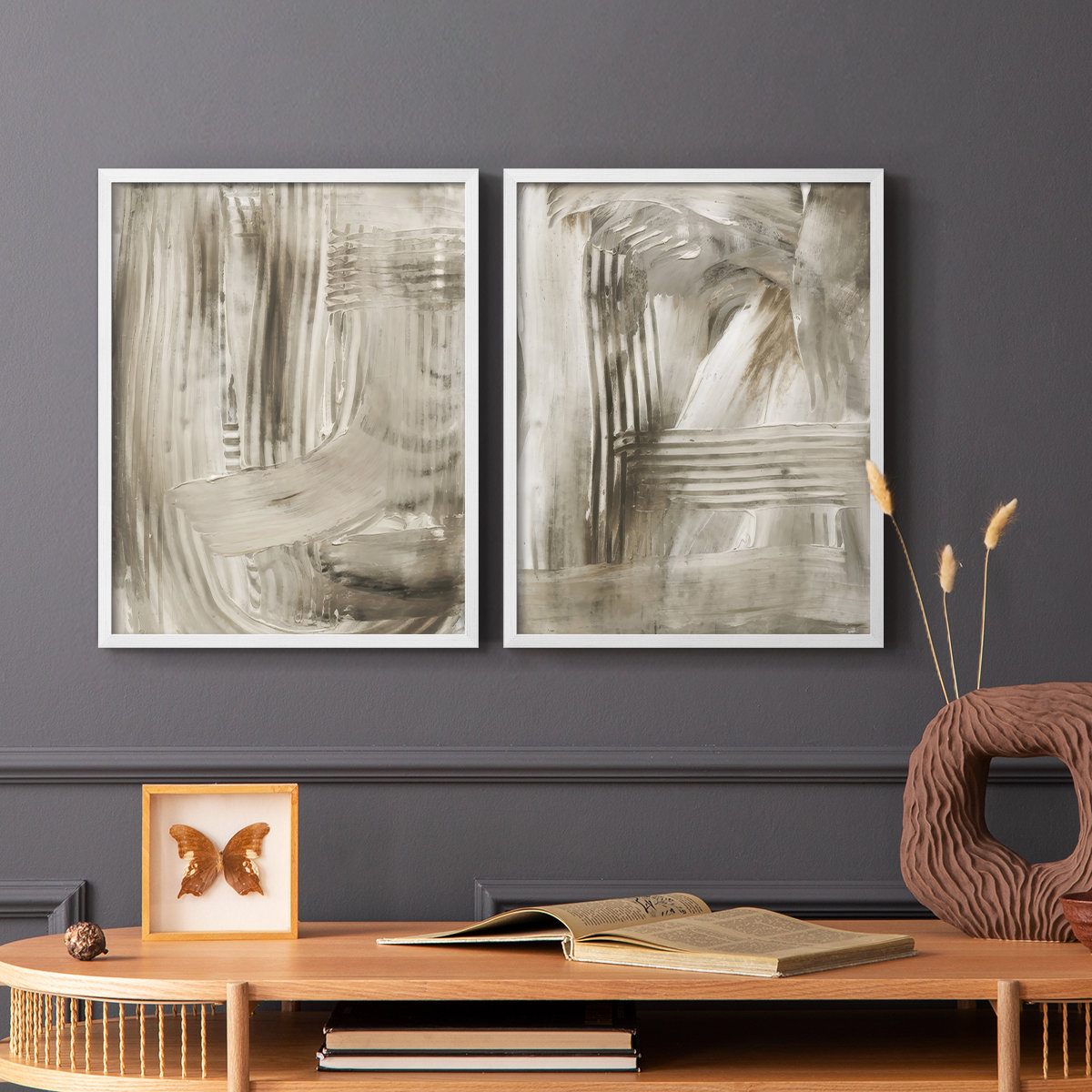 Wrought Studio™ Earth Markings I-Premium Framed Print -Ready to Hang ...