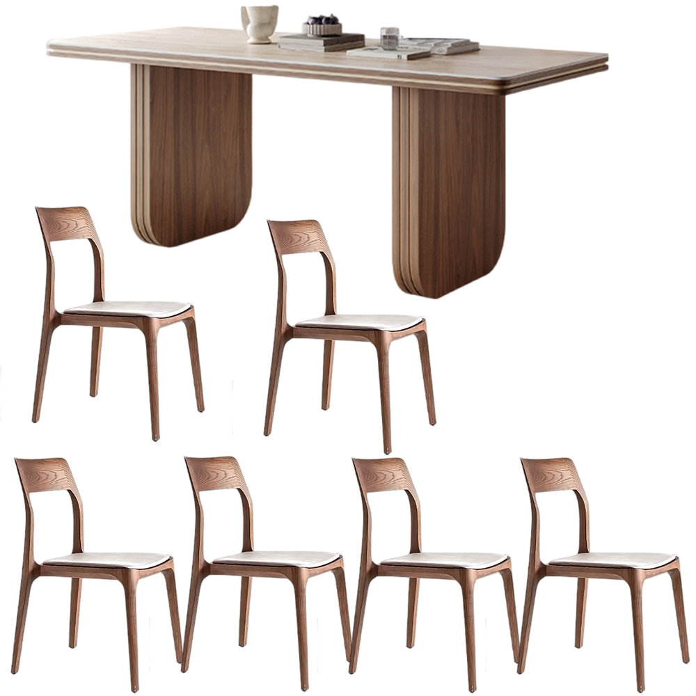 ZKuylo Light luxury modern simple dining table sets | Wayfair
