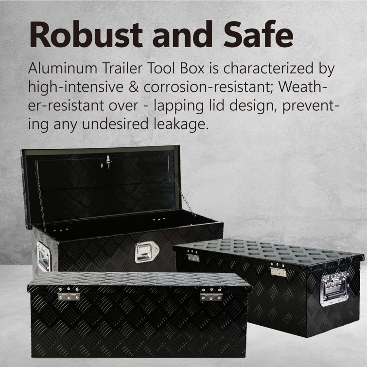 WFX Utility™ 30 Inch Black Aluminum Tool Box - Wayfair Canada