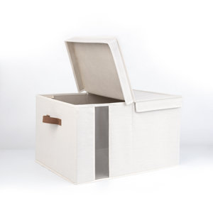 Rebrilliant Large Fabric Box with Lid & Reviews | Wayfair