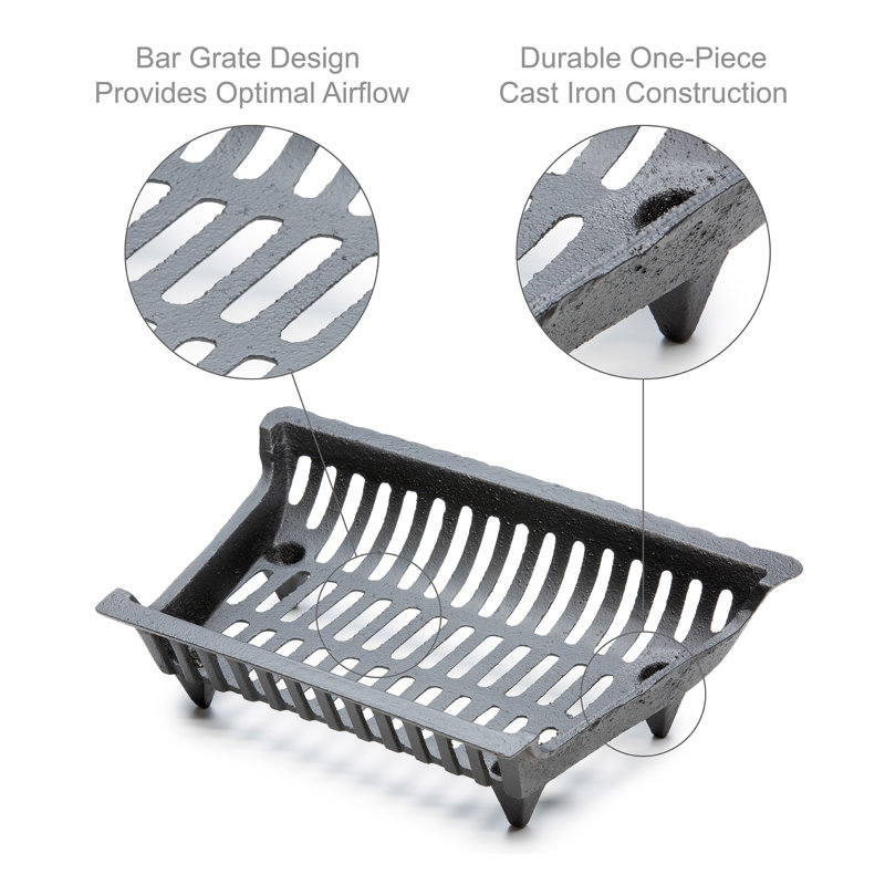 Symple Stuff Edgardo Fireplace Grate & Reviews - Wayfair Canada