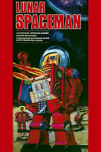 Buyenlarge 'Lunar Spaceman' Vintage Advertisement | Wayfair