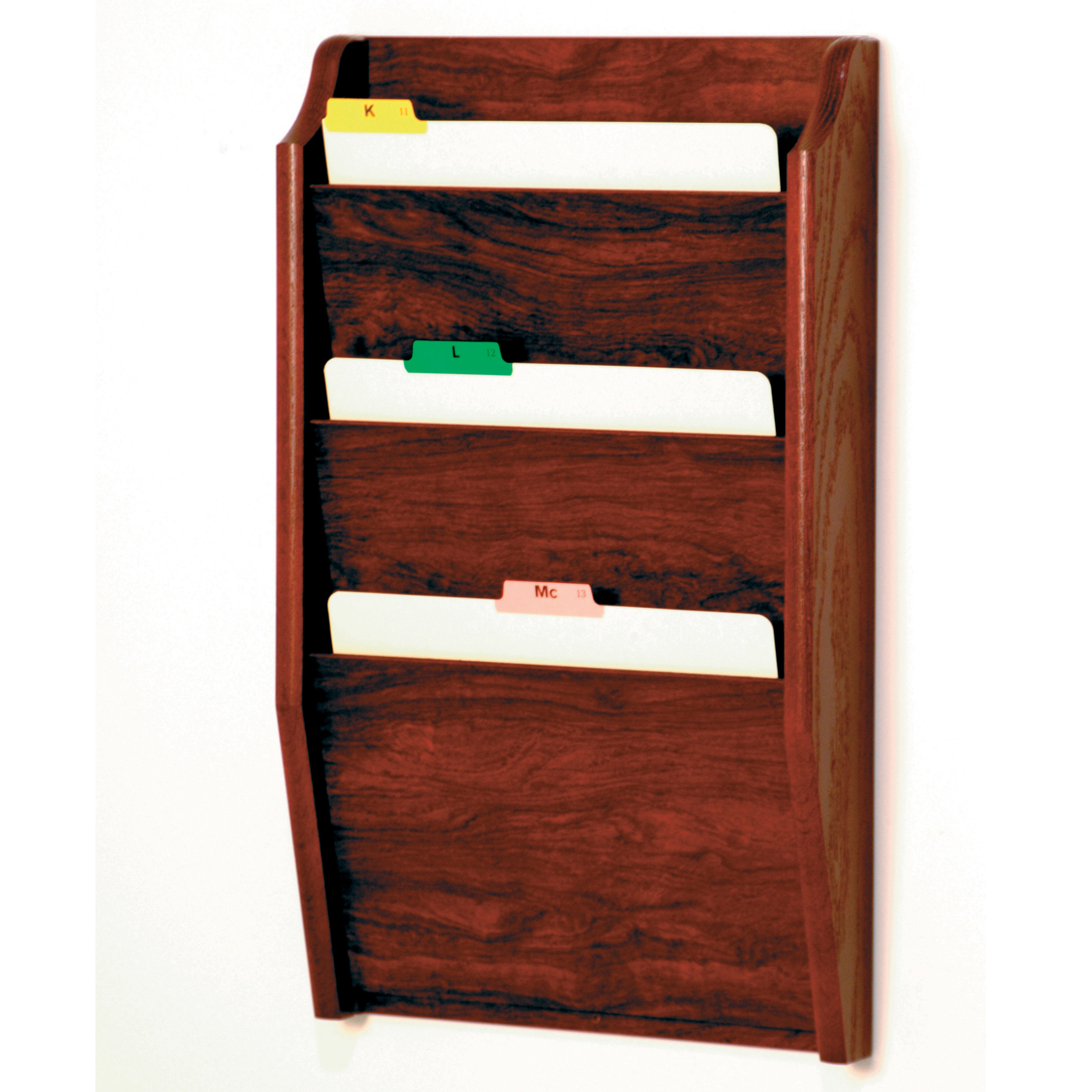 Wooden Mallet Wood Flat File Wall Mount File Holder & Reviews | Wayfair
