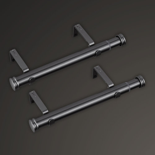 Mode Premium Collection Side Mount 1 1/8 in Diameter Curtain Rod with ...