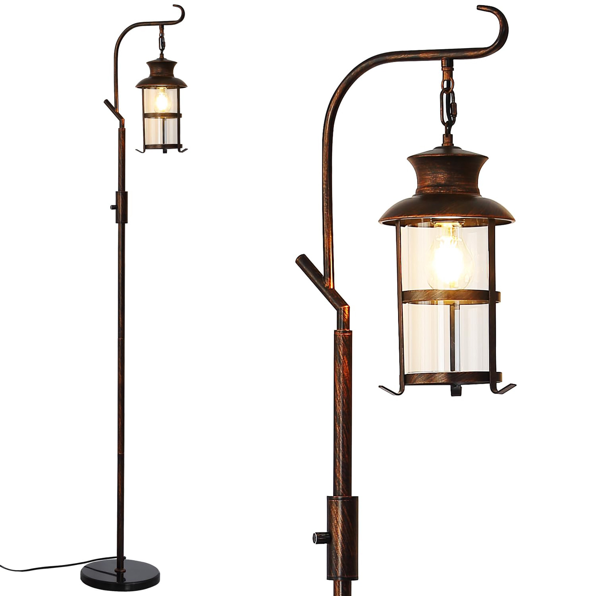 Williston Forge Rustic Farmhouse Floor Lamp - Wayfair Canada