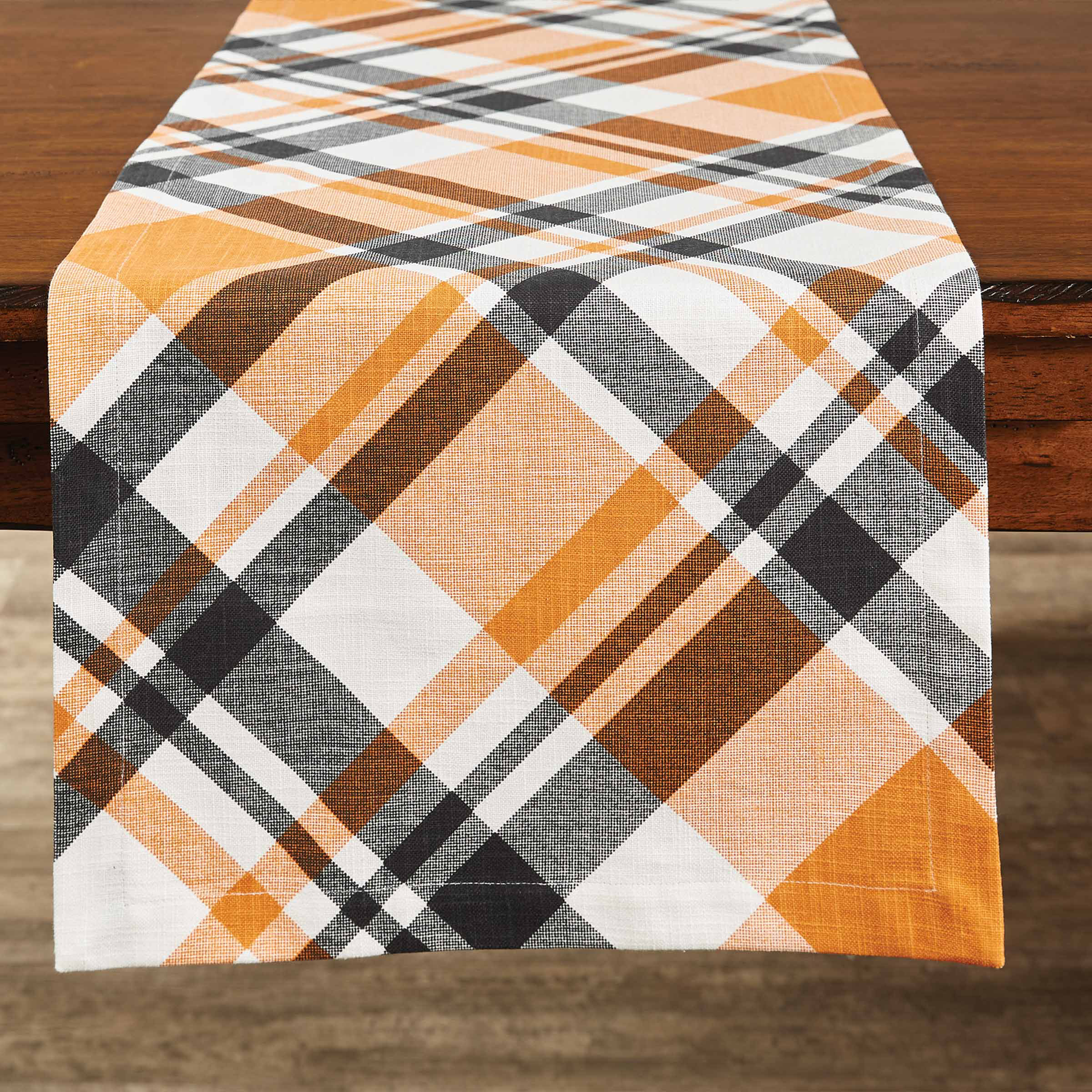 August Grove® Salem Plaid Table Runner 15X72 | Wayfair