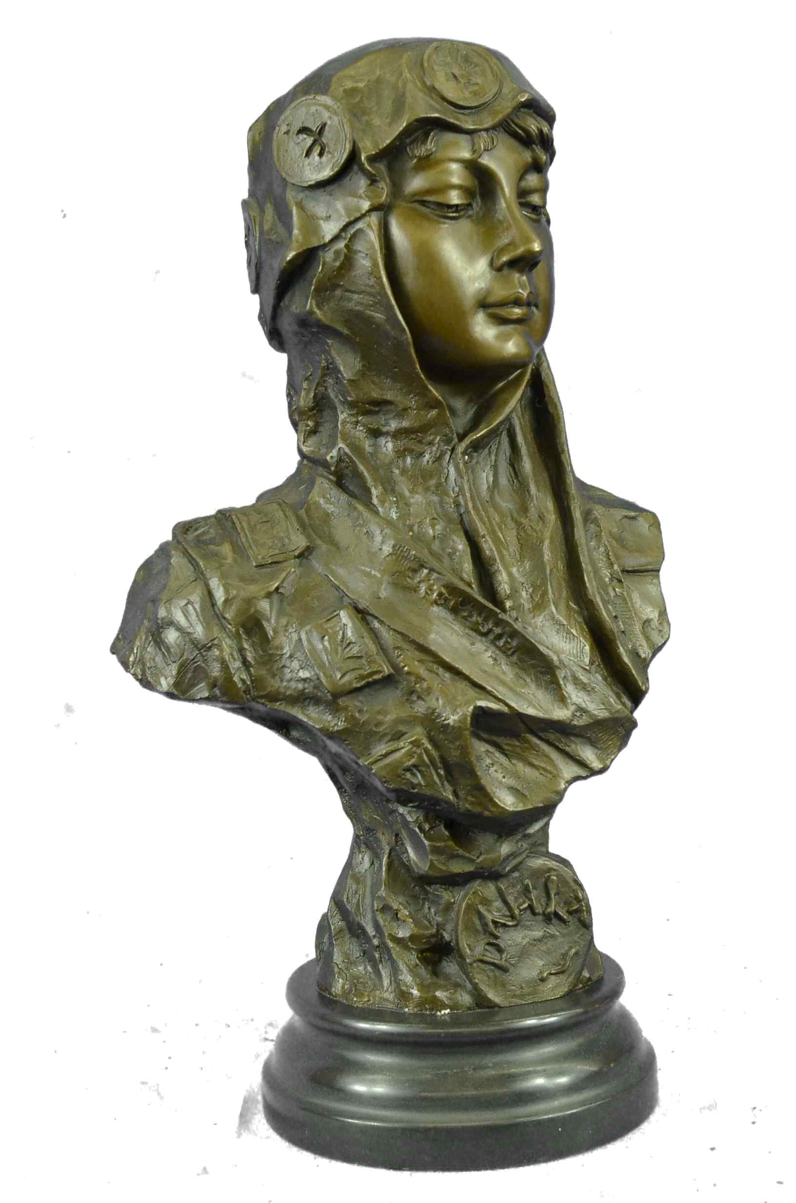 Bloomsbury Market Azen Bronze Bust Statue Sculpture of Biblical Delilah ...