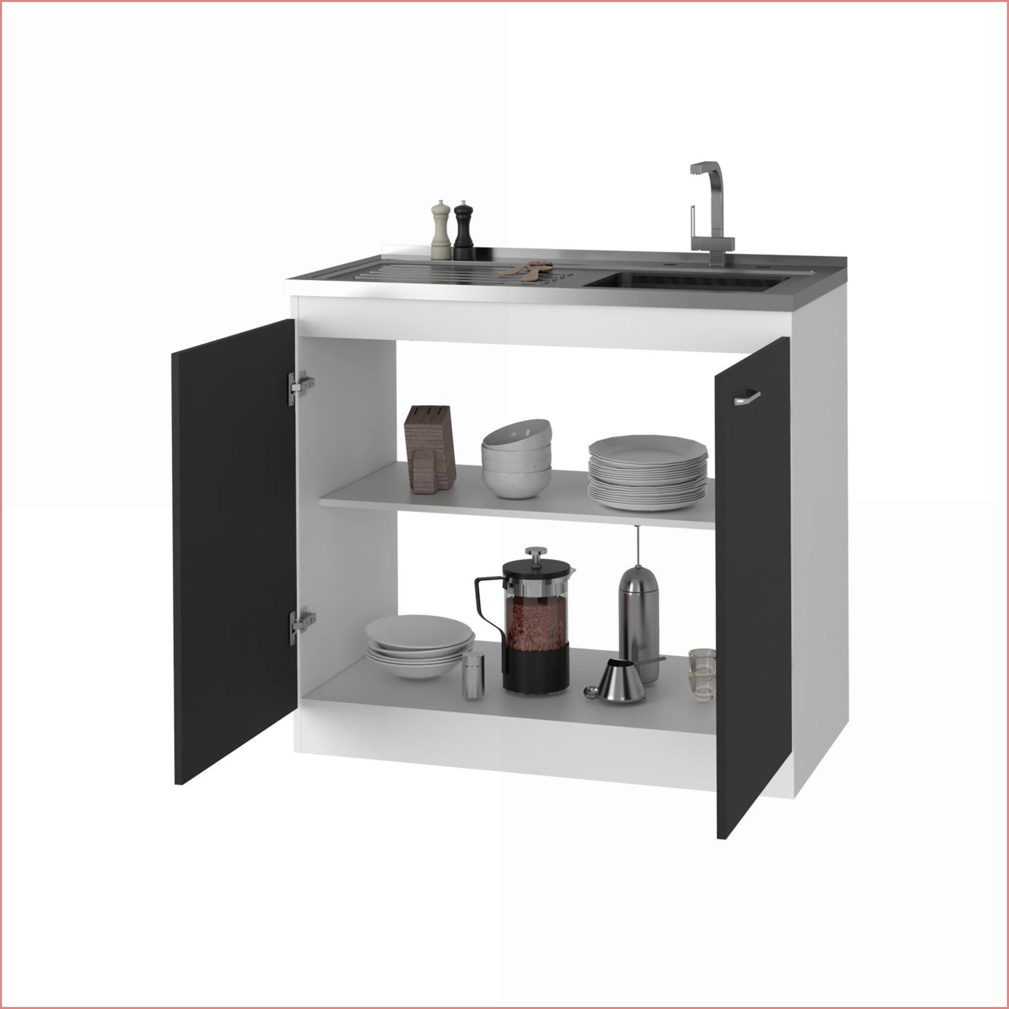 Latitude Run® Utility Sink Cabinet with Double Doors & Stainless Steel ...