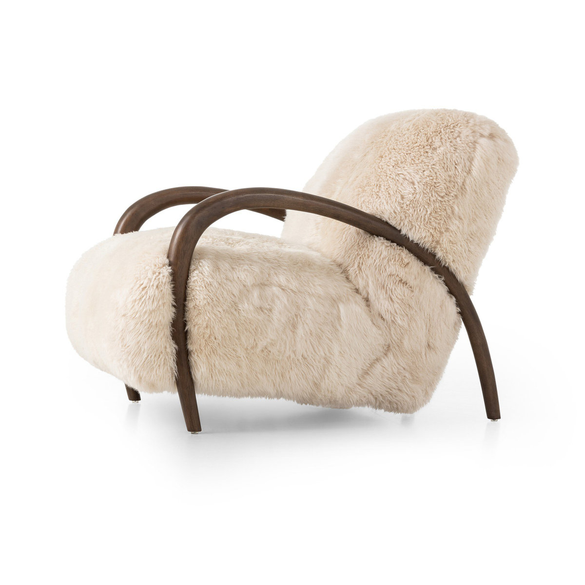 Joss & Main Noah Wood Frame Accent Chair & Reviews | Joss & Main