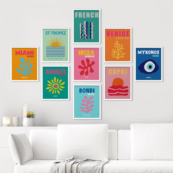 4 Piece Wall Art Sets | Wayfair