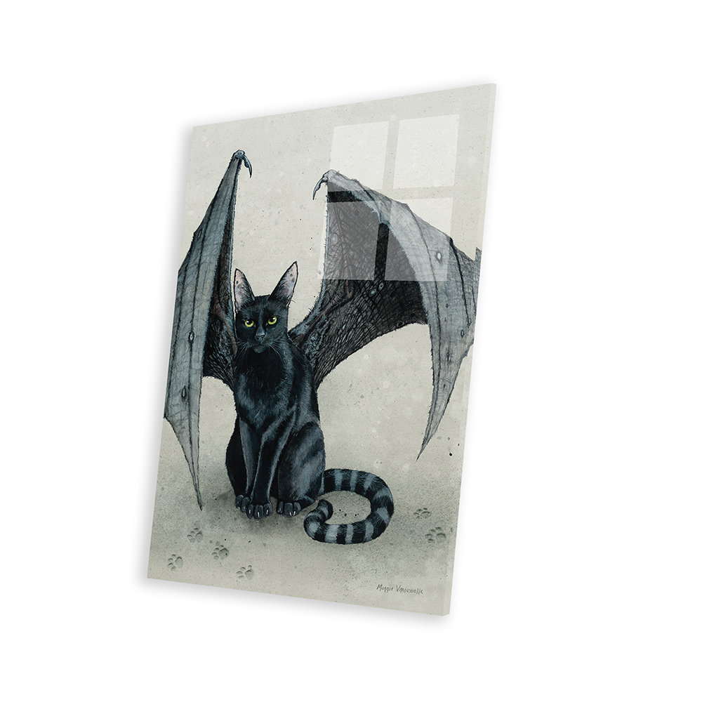 Trinx The City Battycat by Maggie Vandewalle - Unframed Graphic Art ...