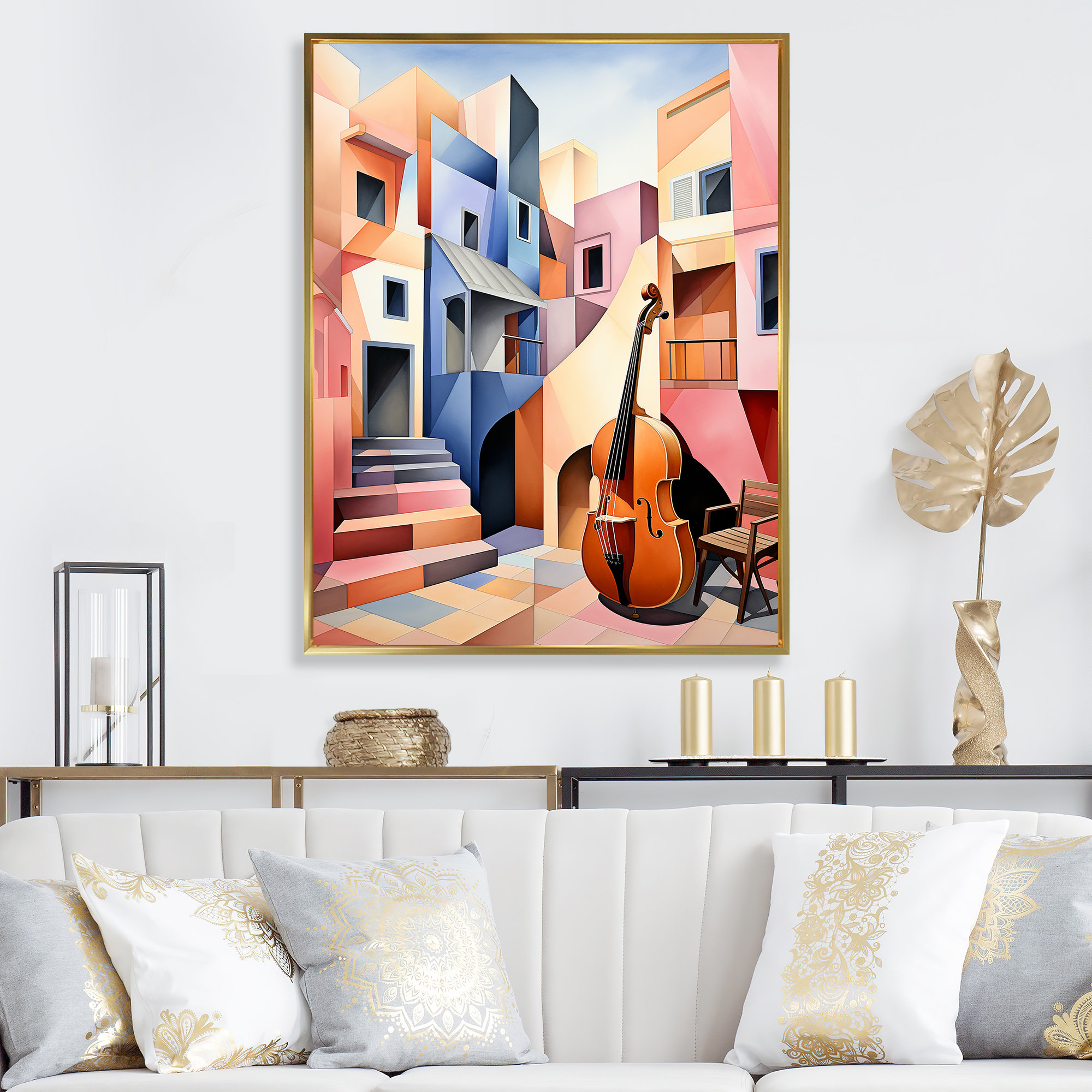 Winston Porter Pink Music Of Harlem In Pastel Color - Harlem ...