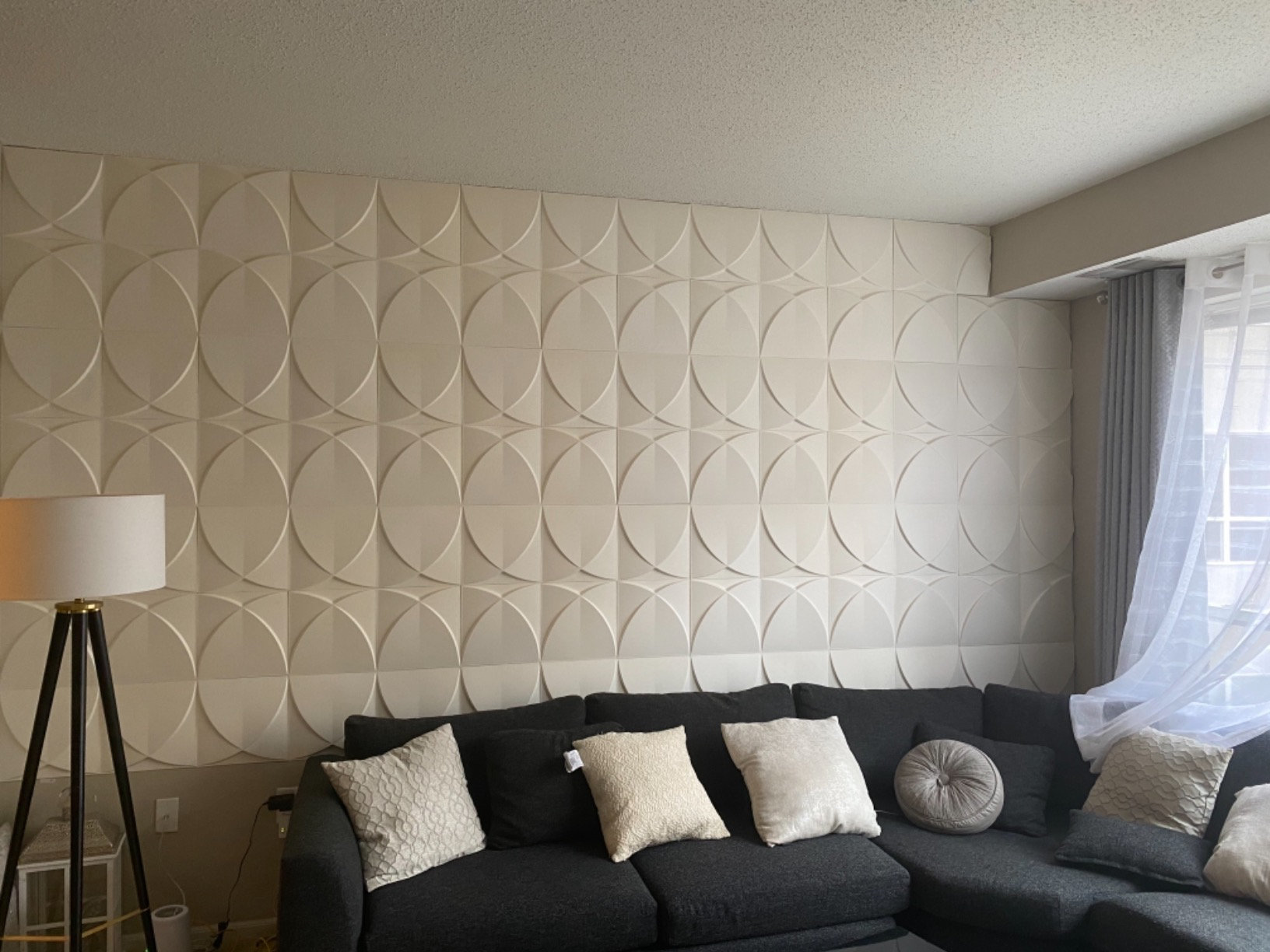 Art3d 12" x 12" Wall Panelling in White (33-pack) - Wayfair Canada
