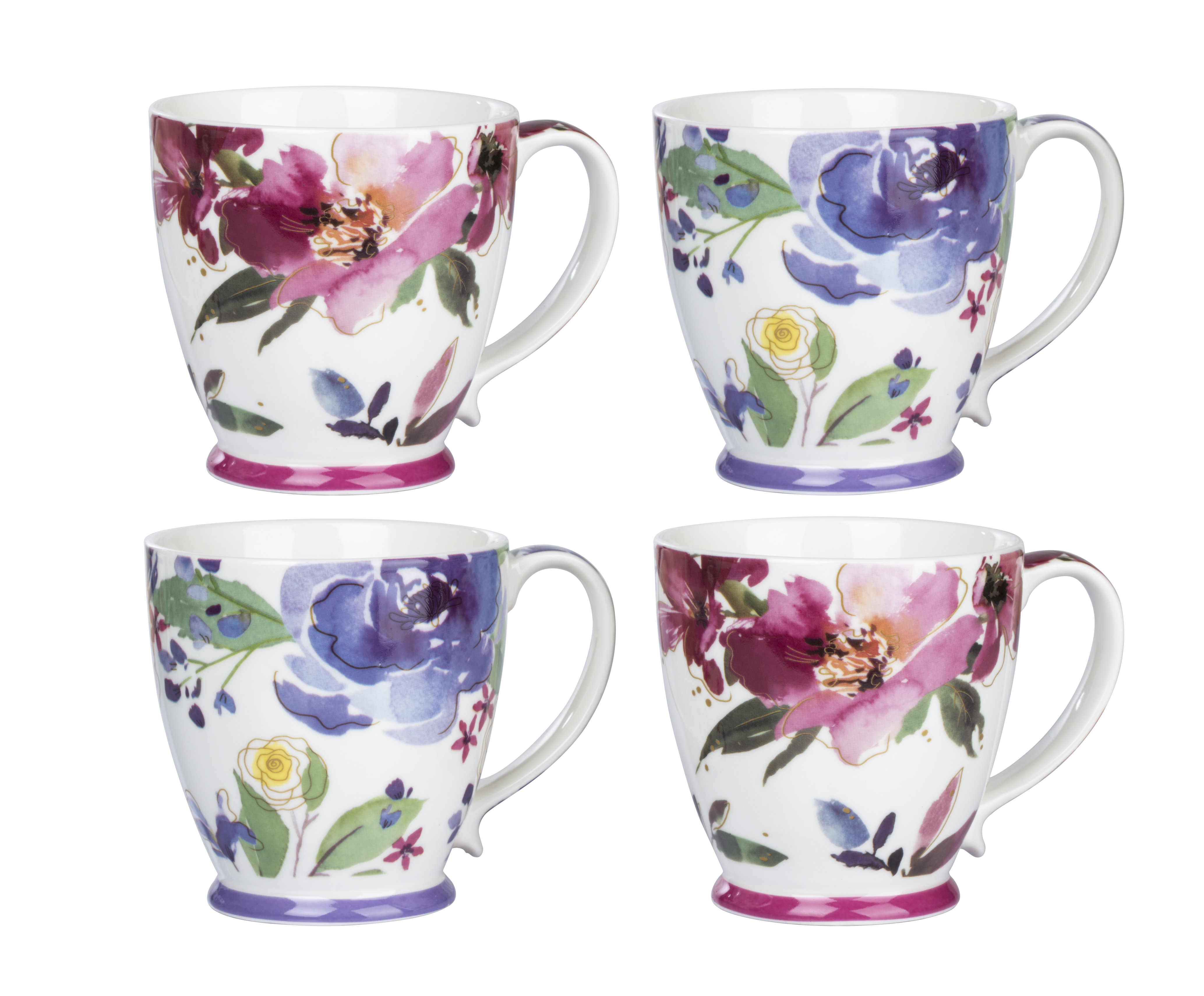 Waterside Floral Mug Set & Reviews | Wayfair.co.uk