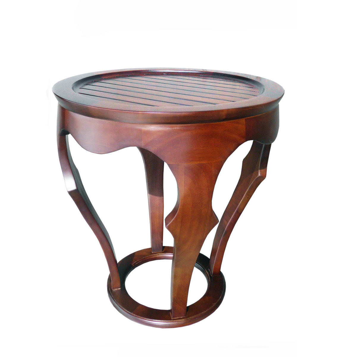 D-Art Collection Tray Top Curved Frame End Table & Reviews | Wayfair