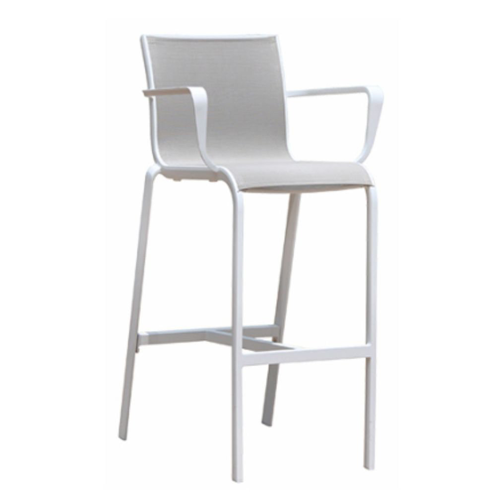 Orren Ellis Bundaberg Courtyard Casual Poolside Patio Bar Stool | Wayfair