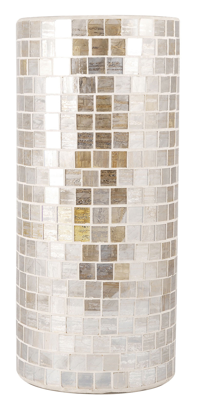 Wrought Studio™ Snider Silver Glass Table Vase | Wayfair