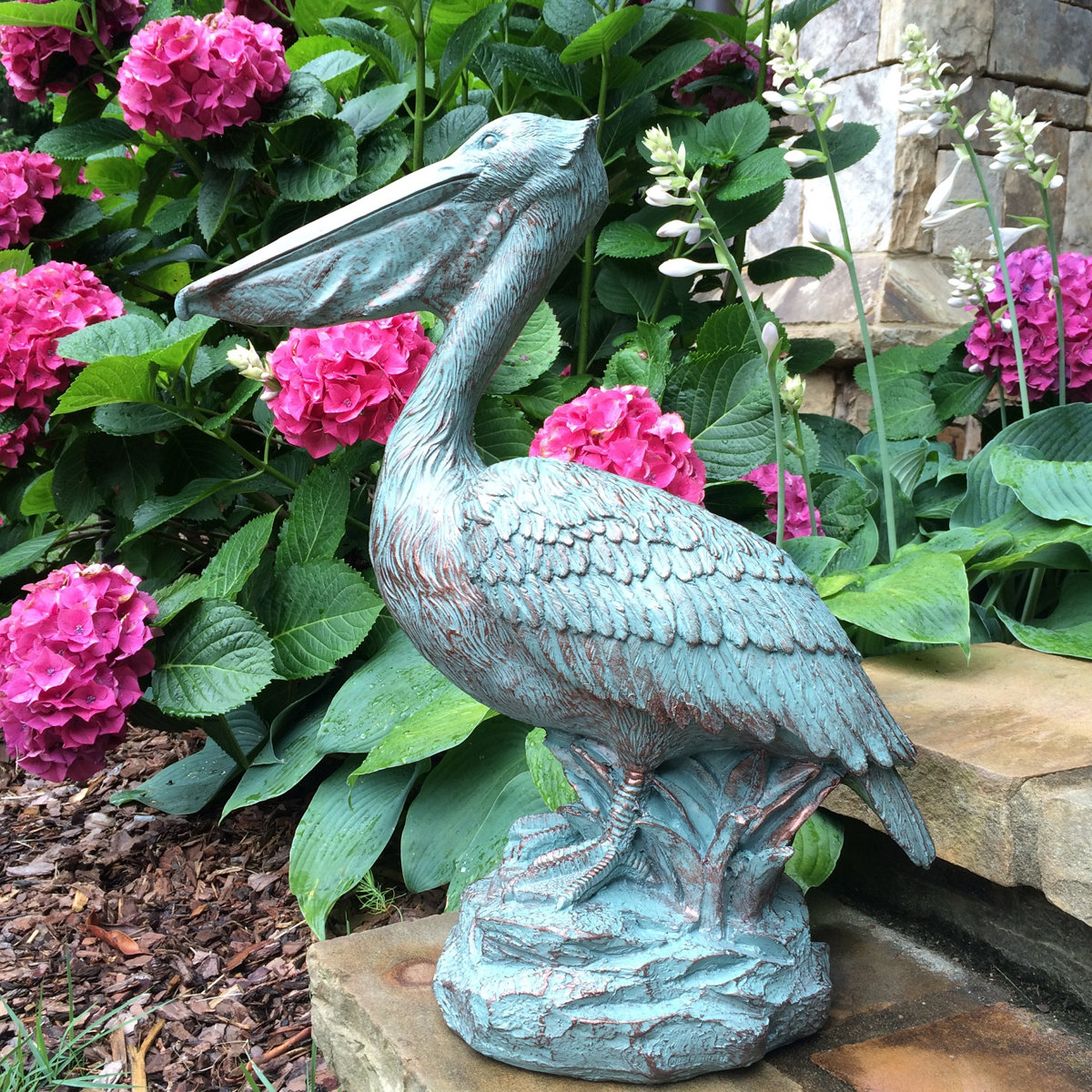 HomeStyles Life's a Beach Pelican Nautical Statue & Reviews | Wayfair