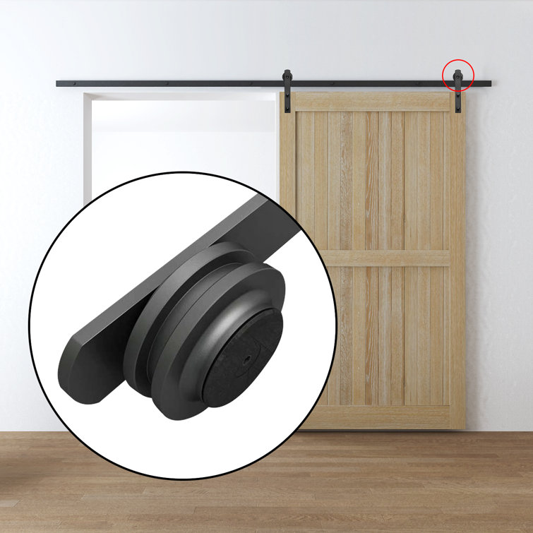 clihome I Shape Barn Single Door Track | Wayfair