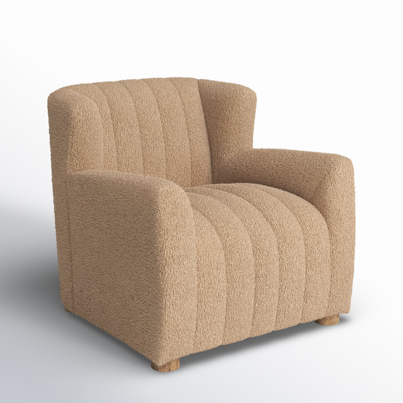 Four Hands Elora Chair-Sheepskin Camel | Perigold