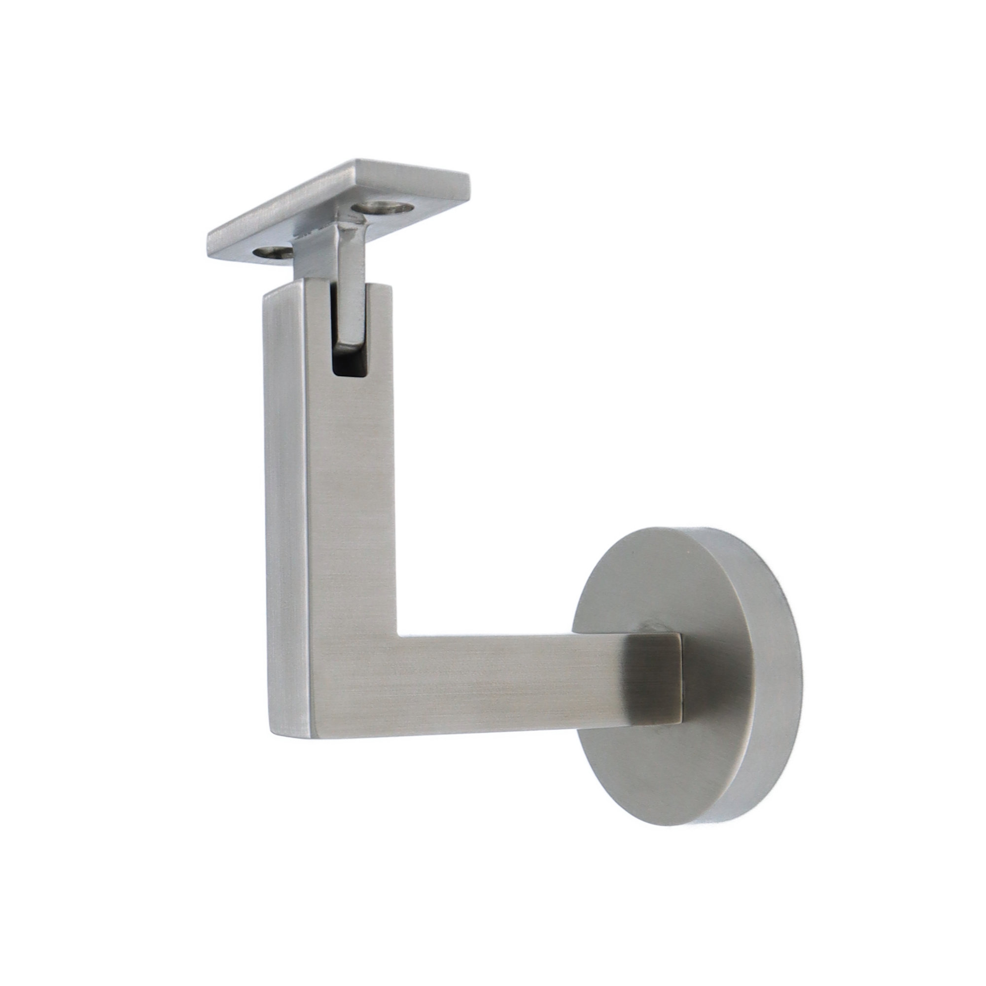 Linnea Concrete Mount Handrail Bracket with Round Rose and Flat Plate ...