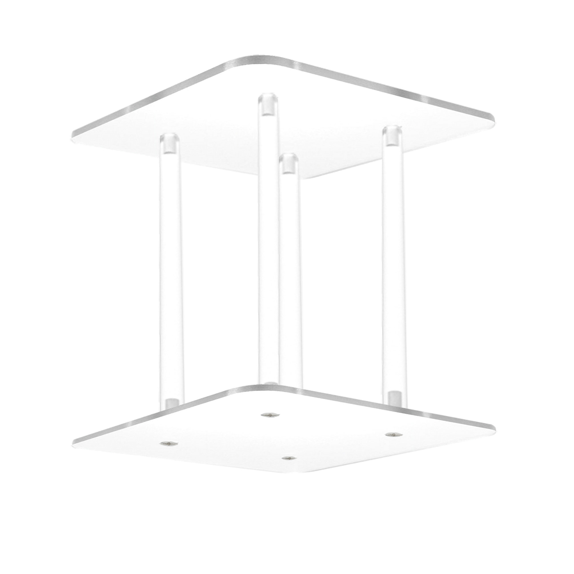 Rebrilliant 3/4" Rods Clear Riser Acrylic Transparent Plexiglass ...