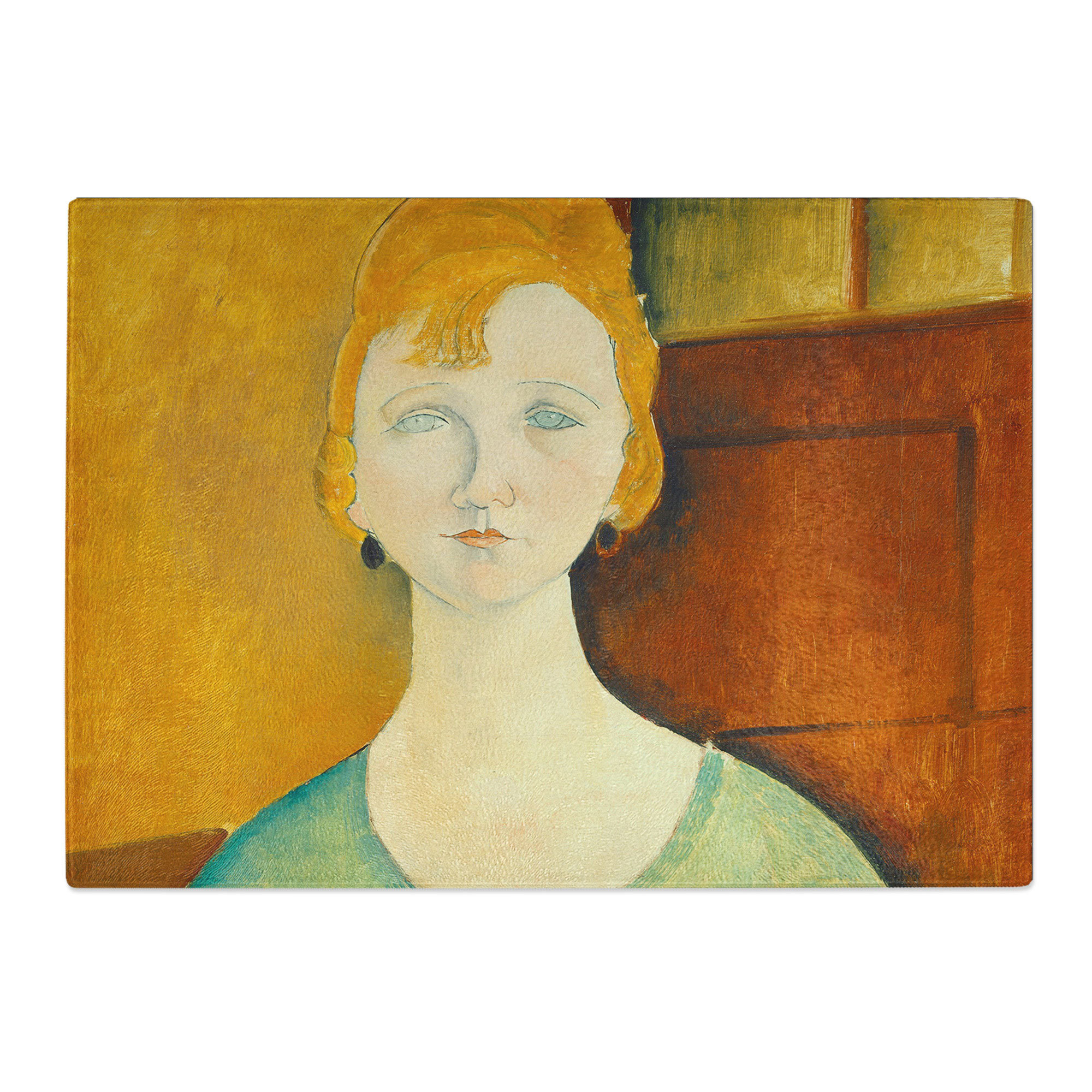 East Urban Home Portrait of a Girl Vol.5 by Amedeo Modigliani Chopping ...