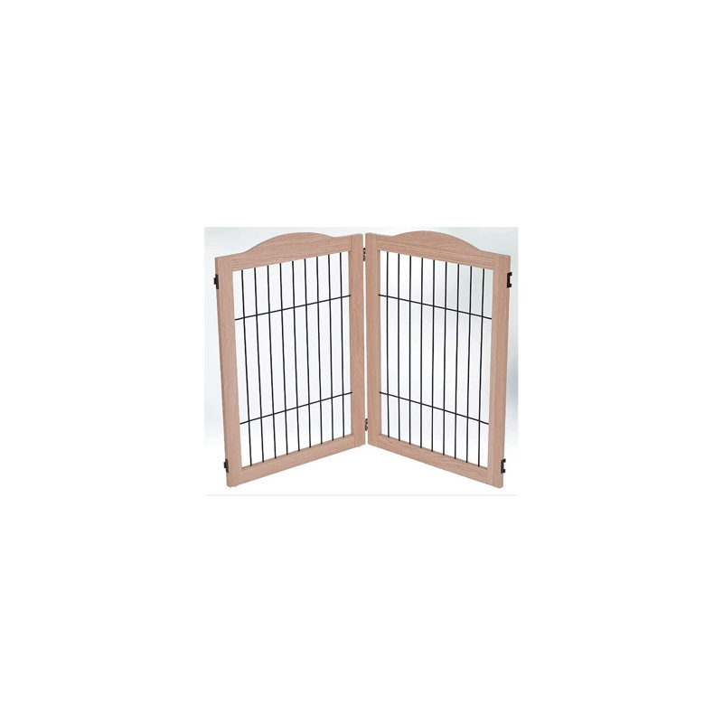 Tucker Murphy Pet™ Freestanding Dog Gate , 2 Panel Extension, 360 ...