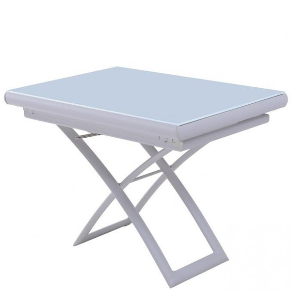 August Grove Epp Steel Dining Table | Wayfair.co.uk