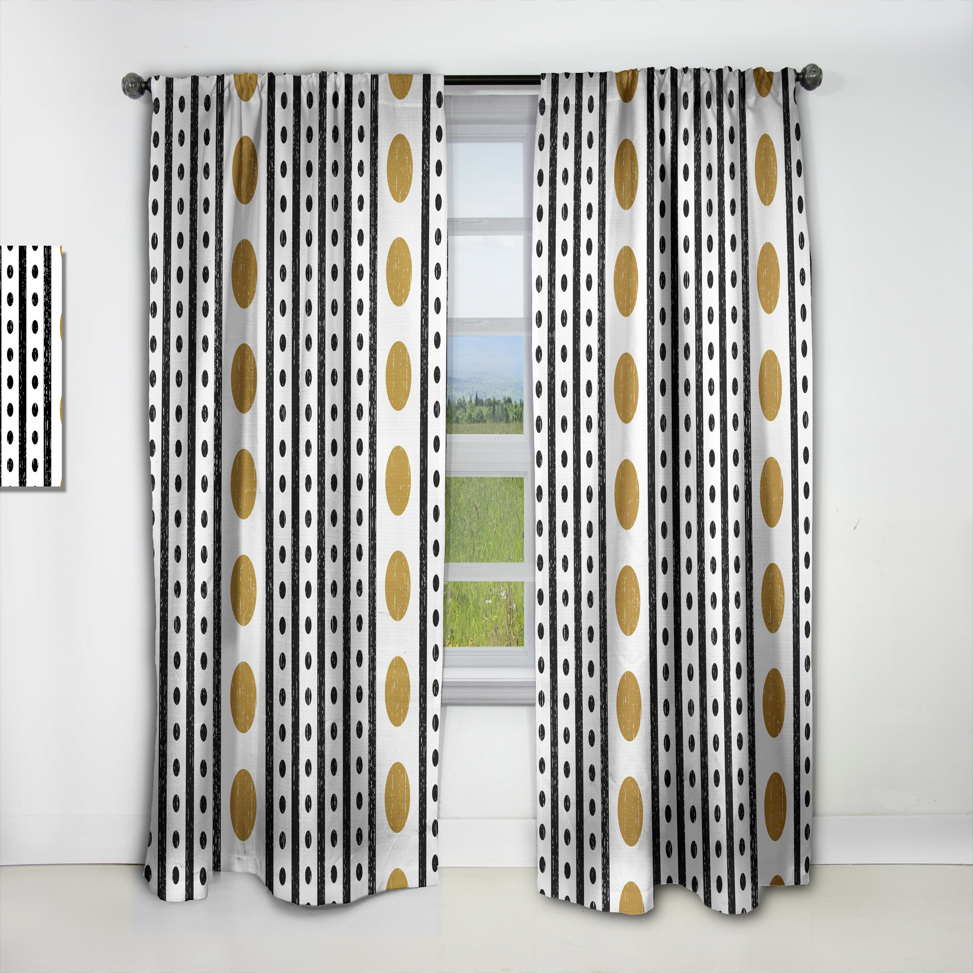 East Urban Home Retro Geometrical Abstract Minimal Pattern VII ...